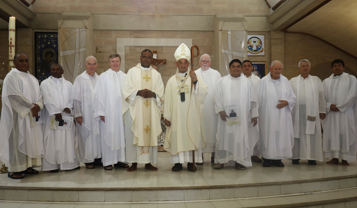Fr Iowane Naio ordained a Columban missionary priest