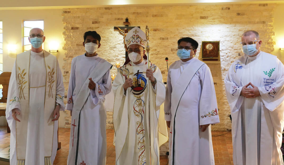 New deacons in Manila